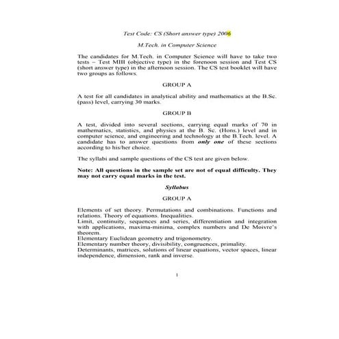 JEE Main 2014 Syllabus for Maths