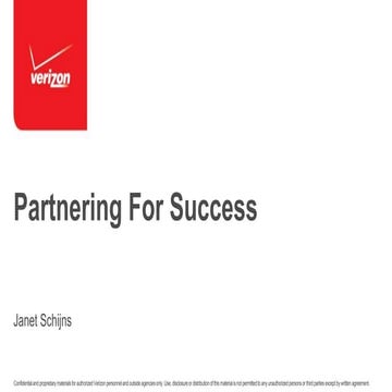 Verizon Enterprise Solutions Overview | PPT