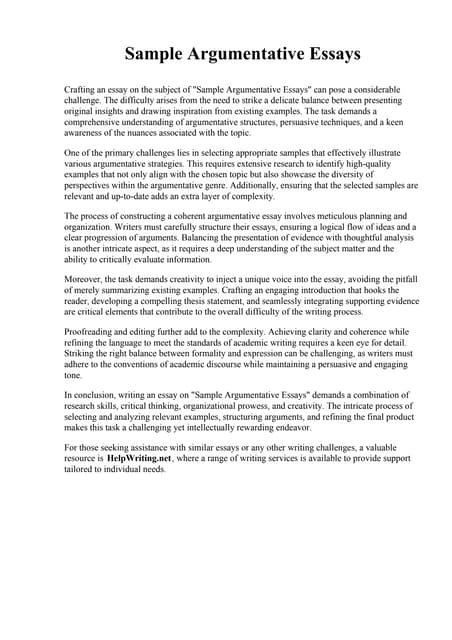 Good Argumentative Essay Examples.pdf