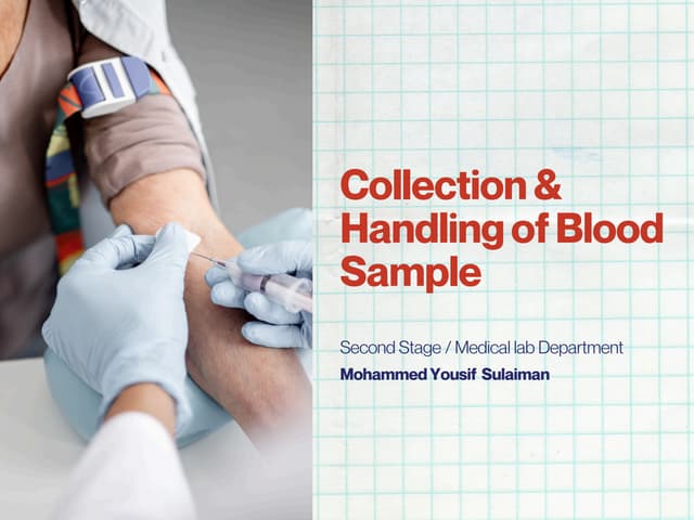 Phlebotomy | PPT