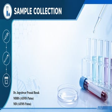 Medical Microbiology Laboratory (sample collection) | PDF