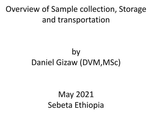 Food sampling | PPTX