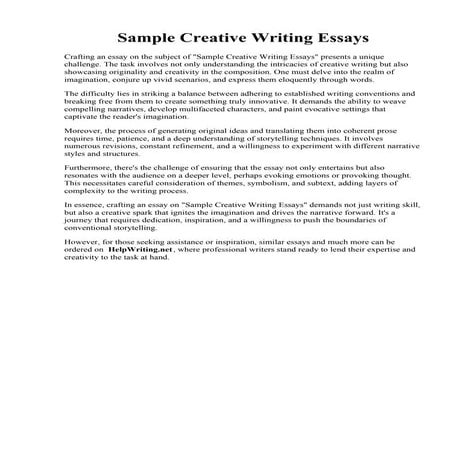 Sample Creative Writing Essays.pdf