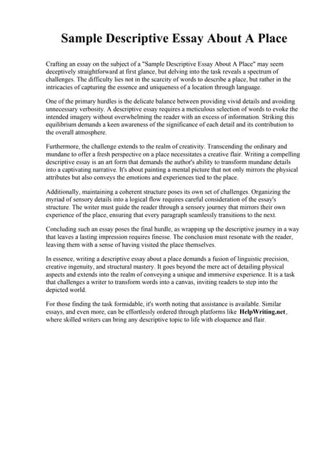 Descriptive Essay Of A Place.pdf