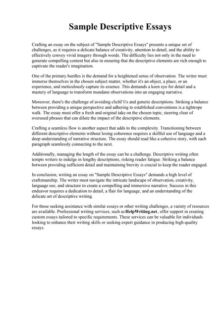 Descriptive Essays Examples.pdf