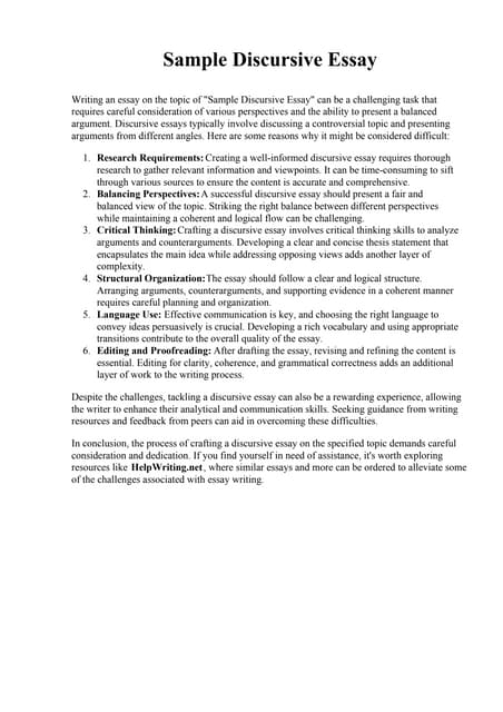 Opinion Essay. University of Saint Joseph CT | PDF