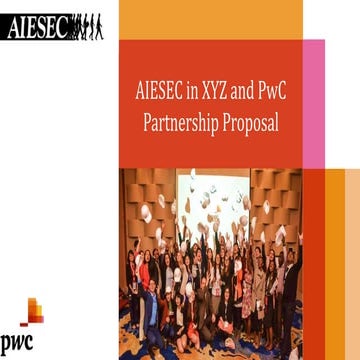 Sample draft PwC partnership proposal | PPT
