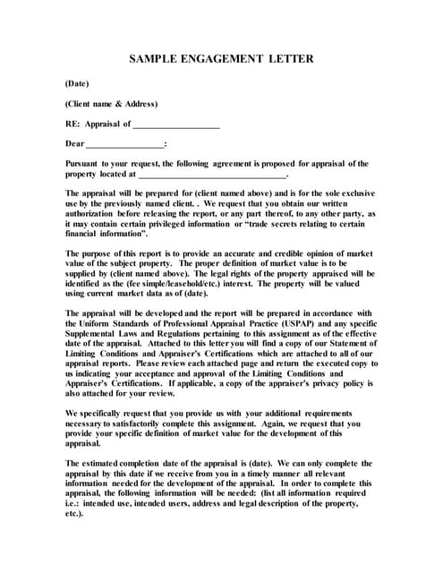 Sample Engagement Letter sample-engagement-letter