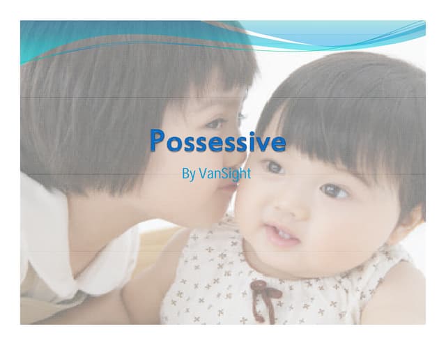 Possessives | PPS