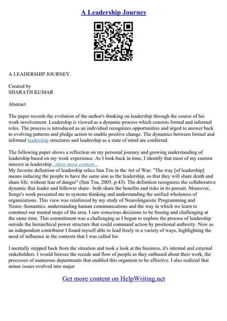 Army Leadership Levels | PDF