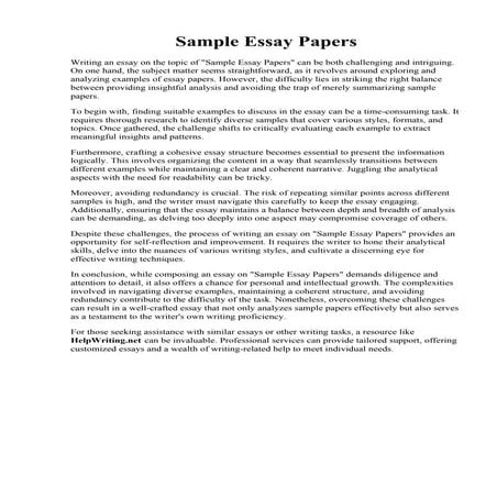 Example Of A Biography Essay. 15 examples of biography essays | PDF