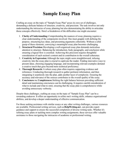 Process Analysis Essay Sample. East Texas Baptist University | PDF