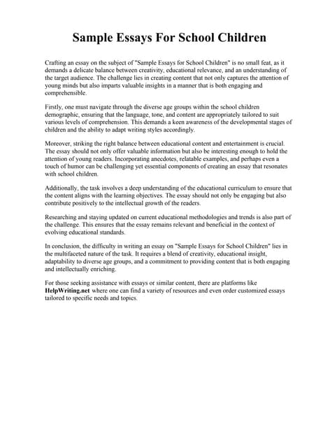 English Essays For Kids.pdf