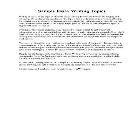 Sample Essay Writing Topics.pdf