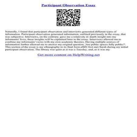 Sample Exploratory Essay | PDF