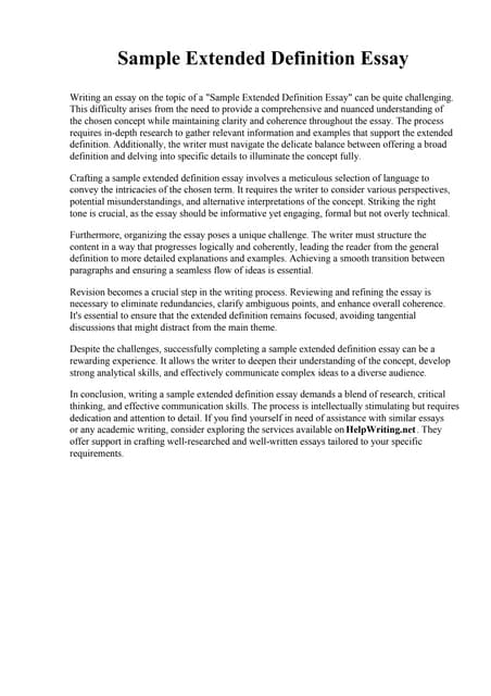 400 Word Essay Sample | PDF