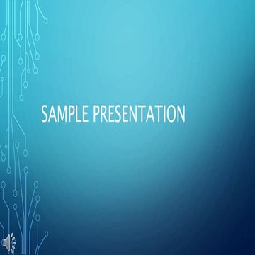 Sample file | PPT