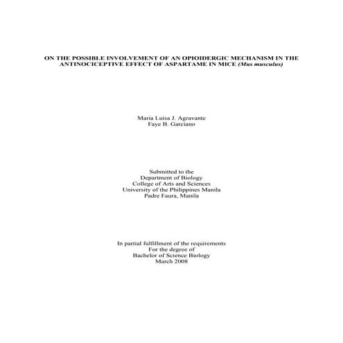 Sample final draft | DOC