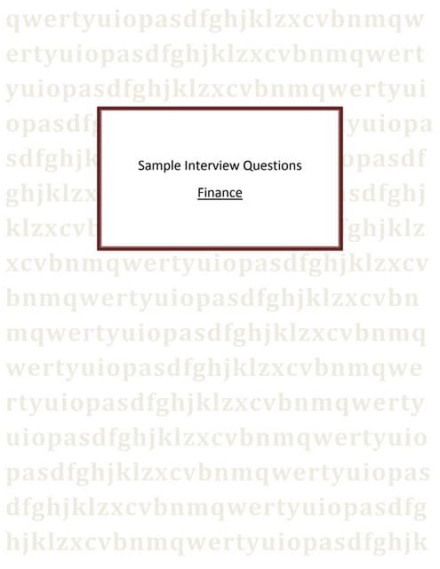 Accounts payable manager interview questions and answers | PDF