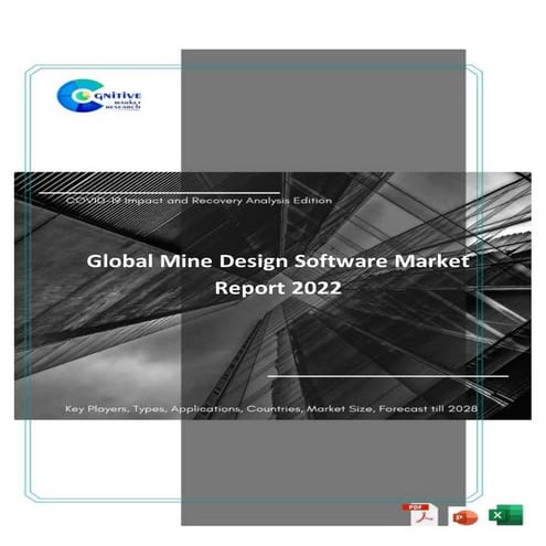 Sample Global Mine Design Software Market Report 2022 | PDF
