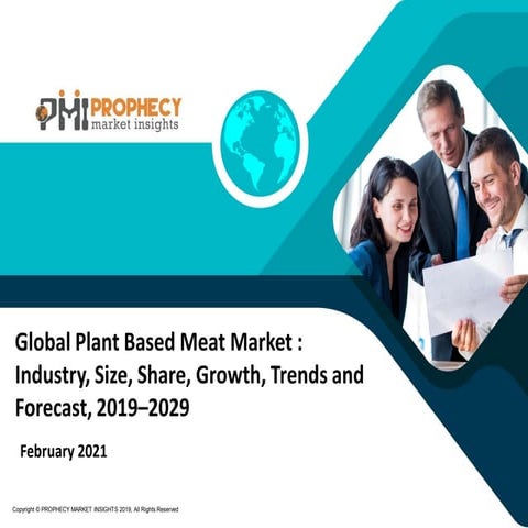 Sample global plant based meat market | PDF