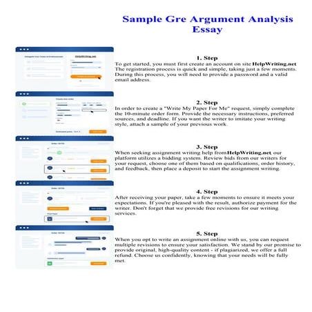 Sample Gre Argument Analysis Essay | PDF