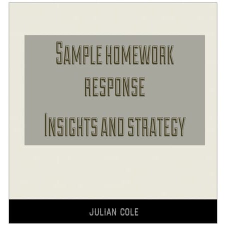 Sample Homework Example | PDF