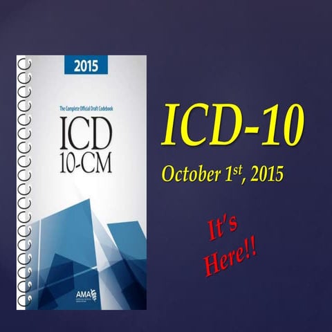 ICD 10 | PPTX