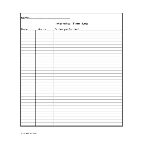 Sample Internship Time Log Template.pdf