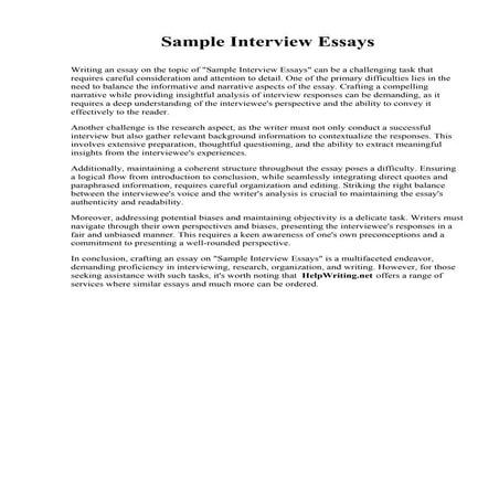 Sample Interview Essays.pdf