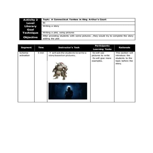 Sample lesson plan writing | PDF