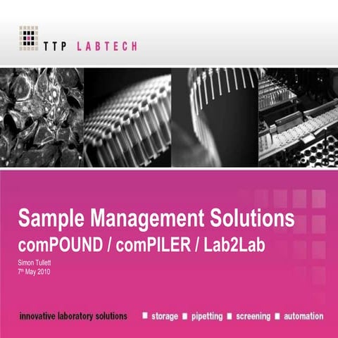 Sample Management Presentation | PPT