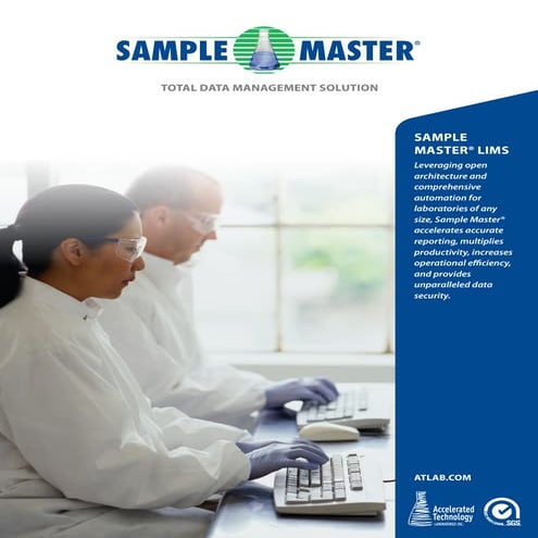 Sample Master LIMS Brochure | PDF