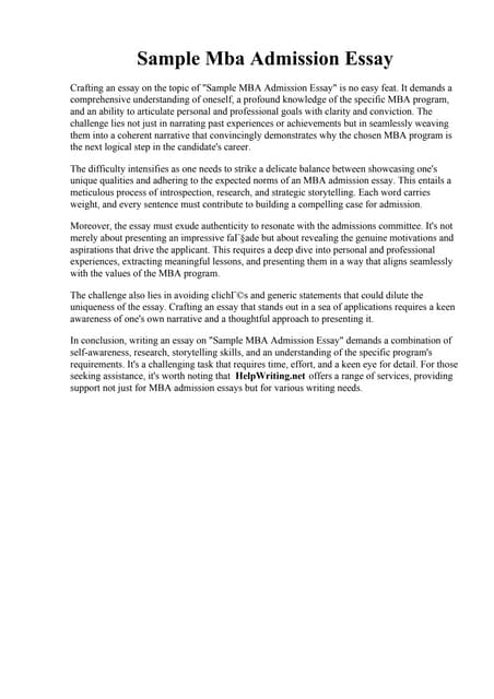 250 Word Essay | PDF