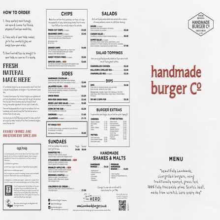 Sample menu price list | PDF