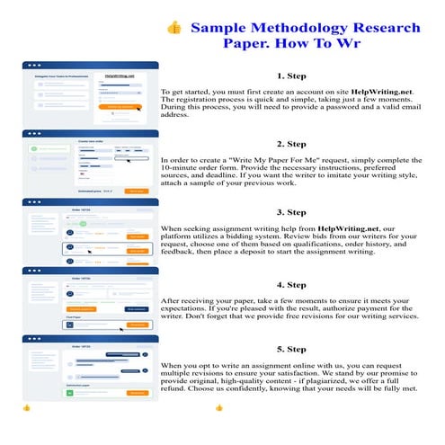 Sample Methodology Research Paper. How To Wr | PDF