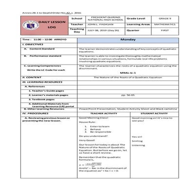 Sample modified dll with activity sheet | DOCX
