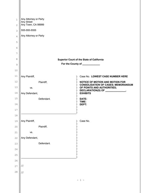 Sample California Demurrer To Eviction Complaint California Eviction