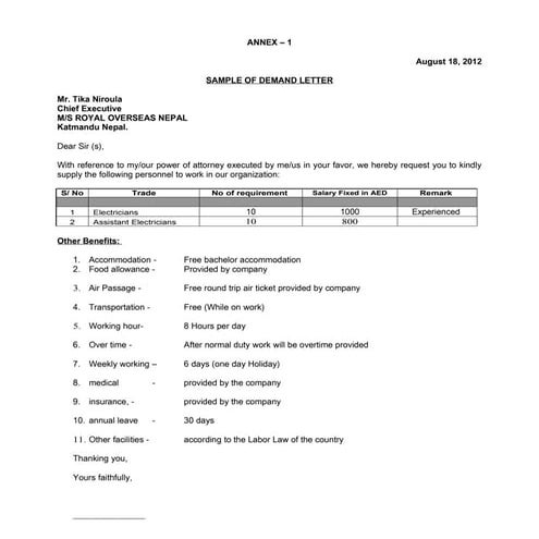 Sample of document. (3) | DOC