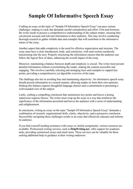 Sample Informative Essay Examples.pdf