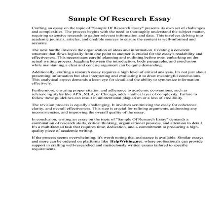 Sample Of Research Essay.pdf