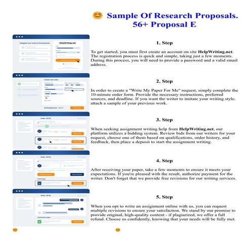 Sample Of Research Proposals. 56 Proposal E | PDF