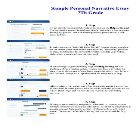 Sample Personal Narrative Essay 7Th Grade | PDF | Judaism | Religion ...
