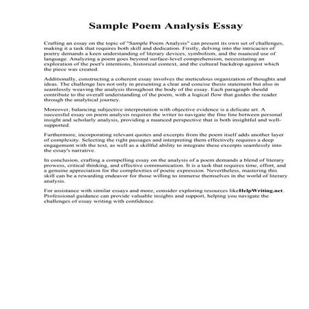 Sample Poem Analysis Essay.pdf
