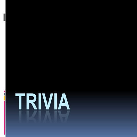 The Quizmasters Sample PowerPoint Trivia | PPTX