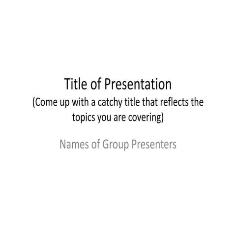 Sample powerpoint composition i fig | PPTX