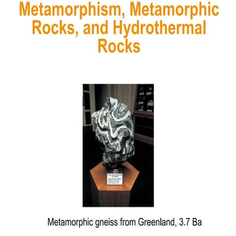 metamorphism | PPTX