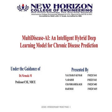 multiple diesease prediction using machine learning | PPT