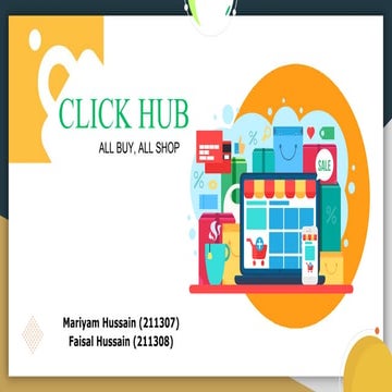 Click Hub Documentation Presentation Ecommerce | PDF