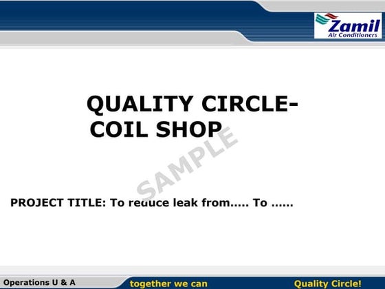 Qcc Quality Control Circle (Collaborative Problem Solving) | PDF ...